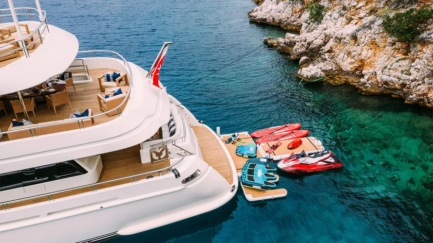 TIREA yacht for charter (FNM, 49.35m, 2011)